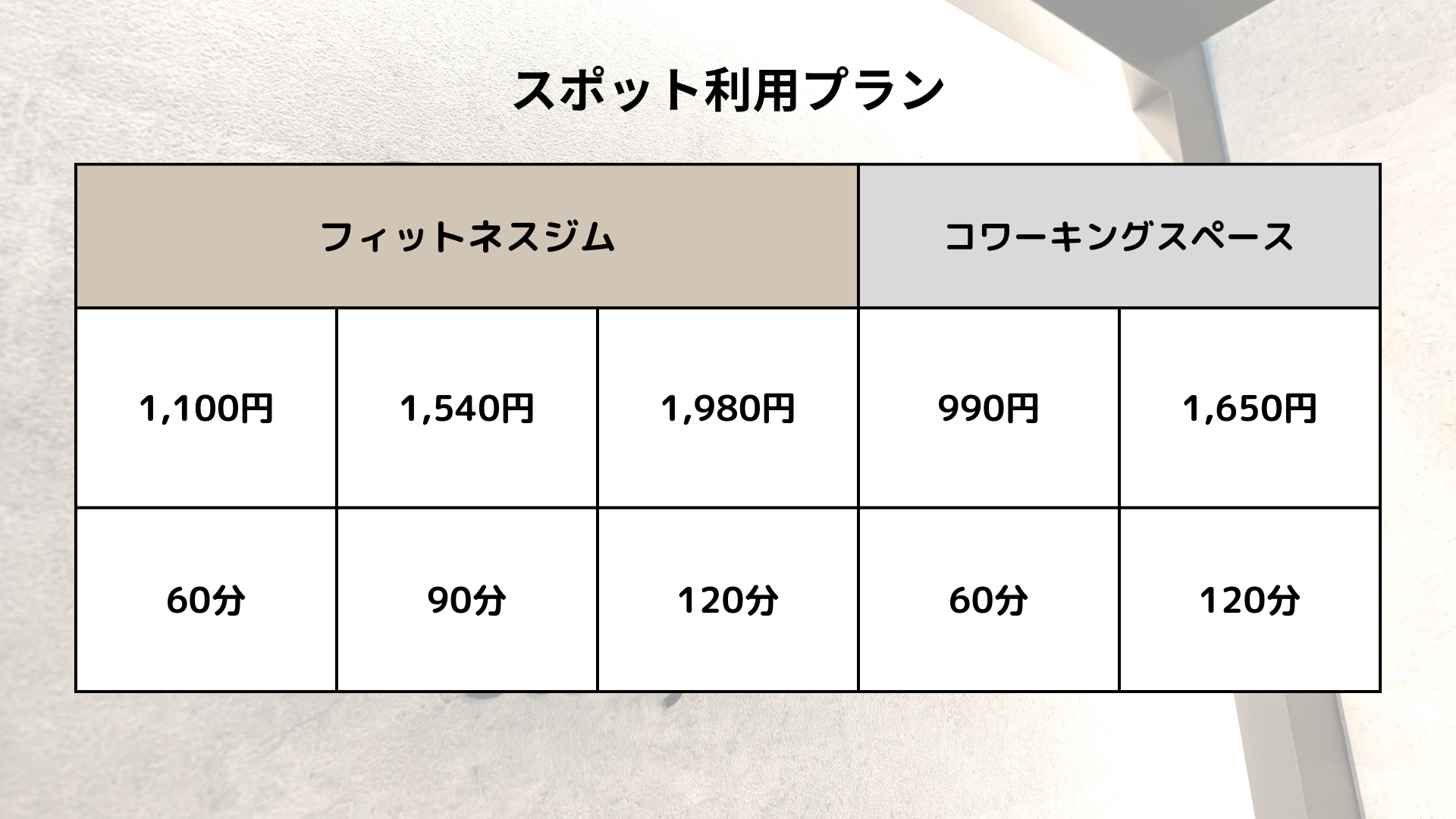 プランと料金 - Blaise ブレイズ 札幌白石区東札幌